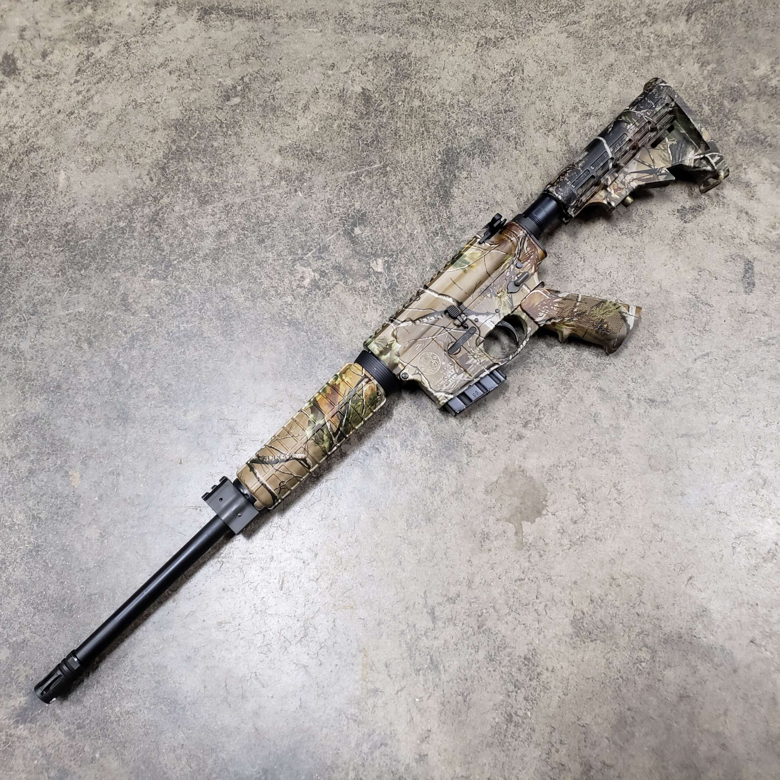 Smith & Wesson M&P-15 300 AAC Blackout Camo AR-15 Rifle - American Guns ...